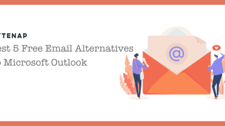 Best 5 Free Email Alternatives To Microsoft Outlook - Bytenap Networks